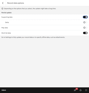 MAF Configuration Practices – Set default values for Record Data Options