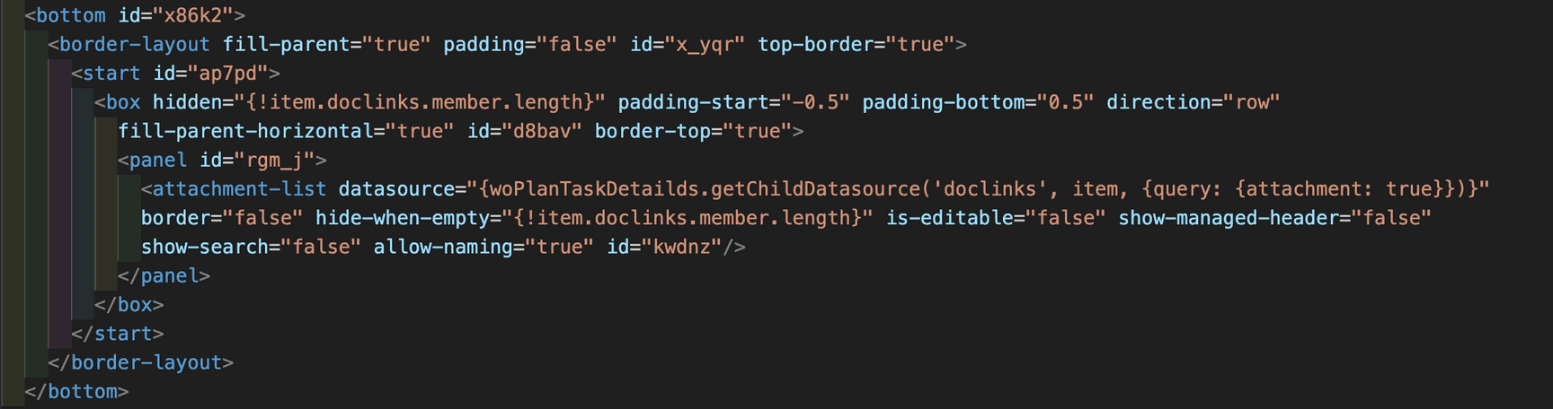 MAF Configuration Practices – Update doclinks to improve performance of mobile data download for ...
