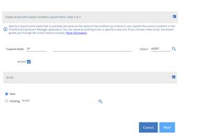 IBM Maximo Autoscripting Guide – Condition launch point